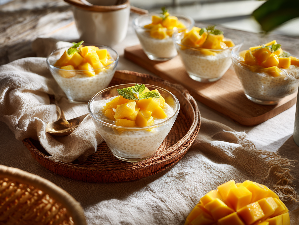 Tropical Mango Sago: A Creamy Southeast Asian Delight