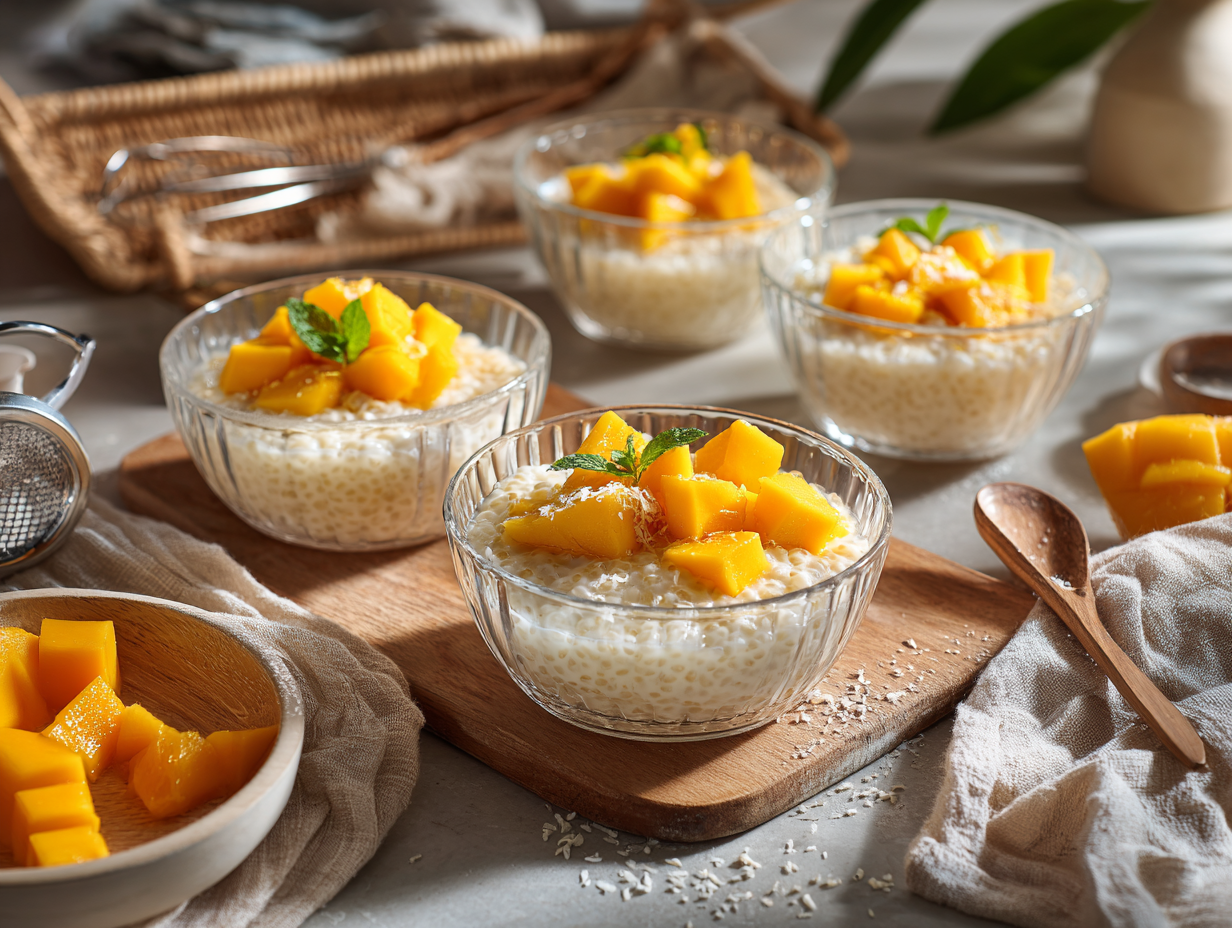 Tropical Mango Sago: A Creamy Southeast Asian Delight