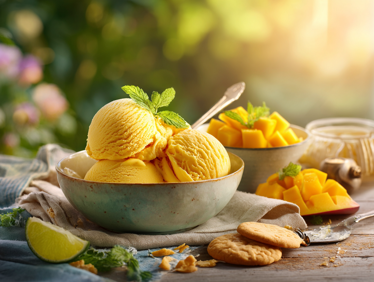 Tropical Mango Gelato: A Sweet Symphony of Flavor