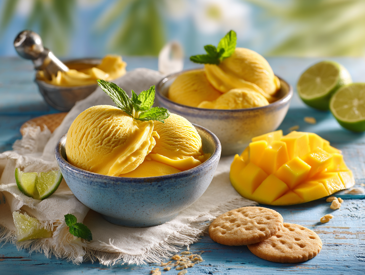 Tropical Mango Gelato: A Sweet Symphony of Flavor