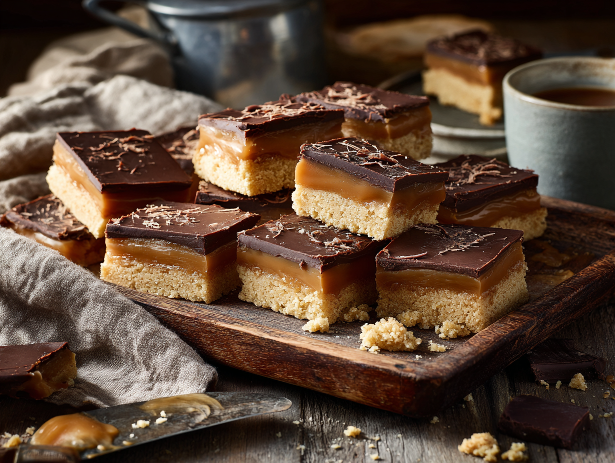 Decadent Layers of Delight: Classic Millionaire's Shortbread