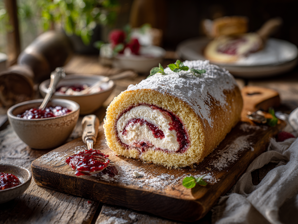 Retro British Arctic Roll A Nostalgic Frozen Delight