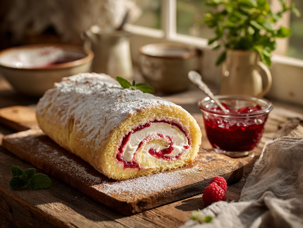 Retro British Arctic Roll A Nostalgic Frozen Delight