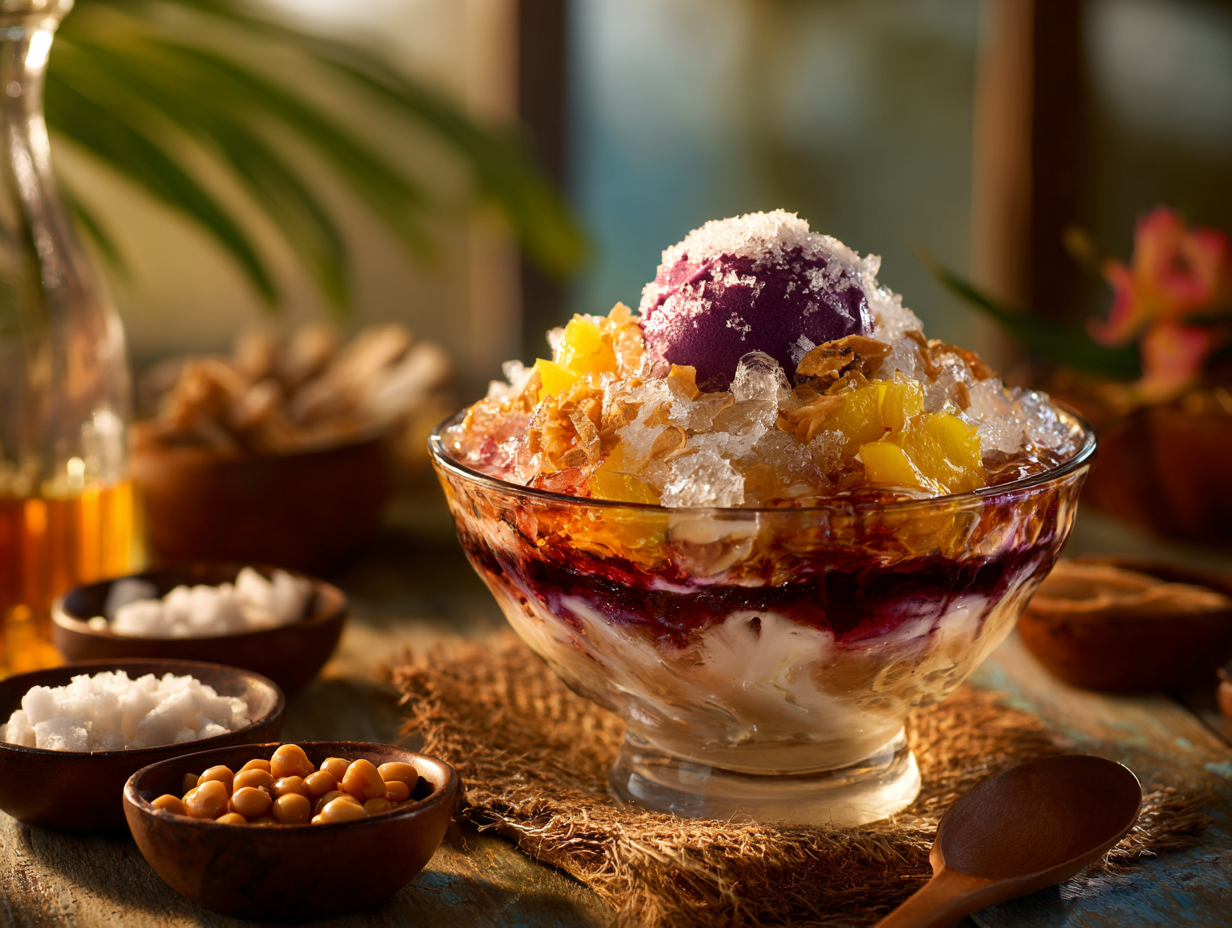 Halo-Halo: A Sweet Filipino Dessert Celebration of Flavors