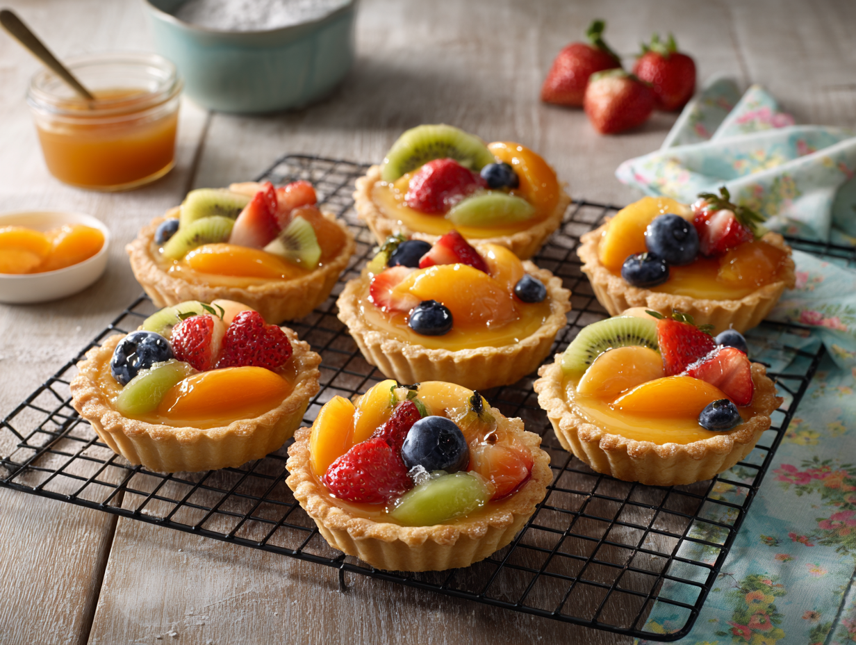 French Elegance: Seasonal Fruit Tarts Reimagined