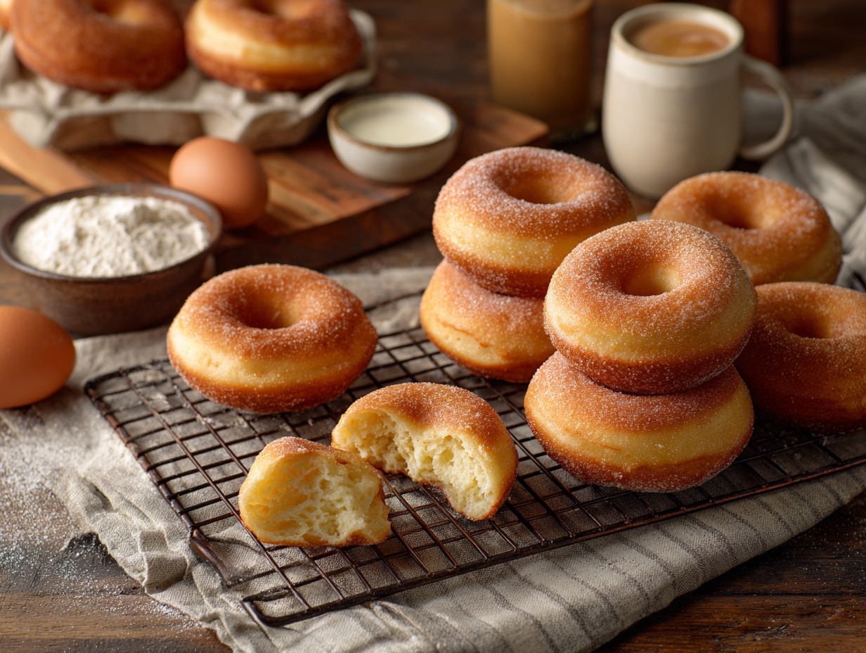 Homemade Cake Donuts: Nostalgic Comfort in Every Bite